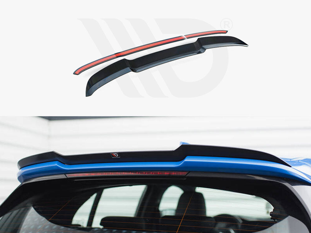 BMW 1 Series F40 Spoiler Gloss Black Maxton Style – Carbon Accents