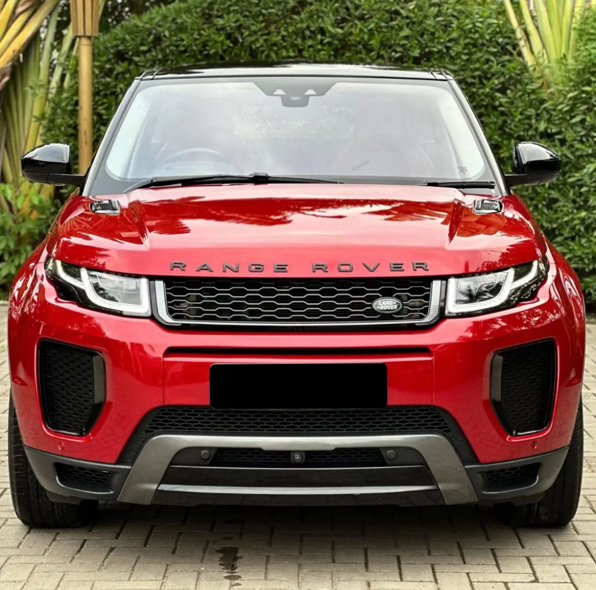 Range Rover Evoque L538 Grill Gloss Black Diamond Style – Carbon Accents