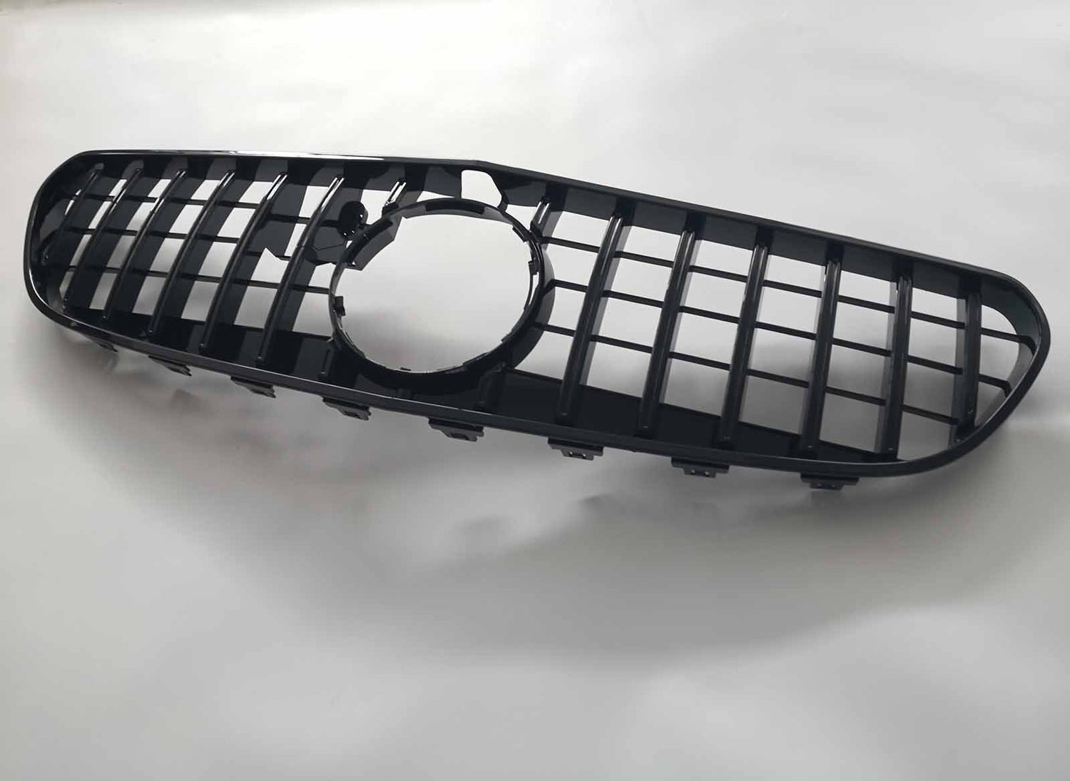 Mercedes S Class W217 Grill Gloss Black Panamericana GT Style – Carbon ...